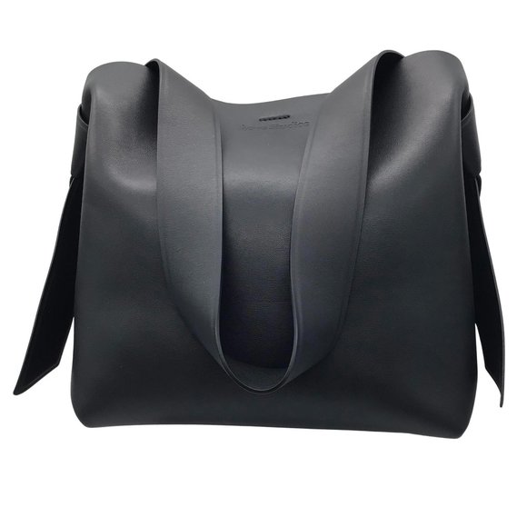 Acne Studios | Bags | Acne Studios Black Musubi Midi Leather Shoulder ...